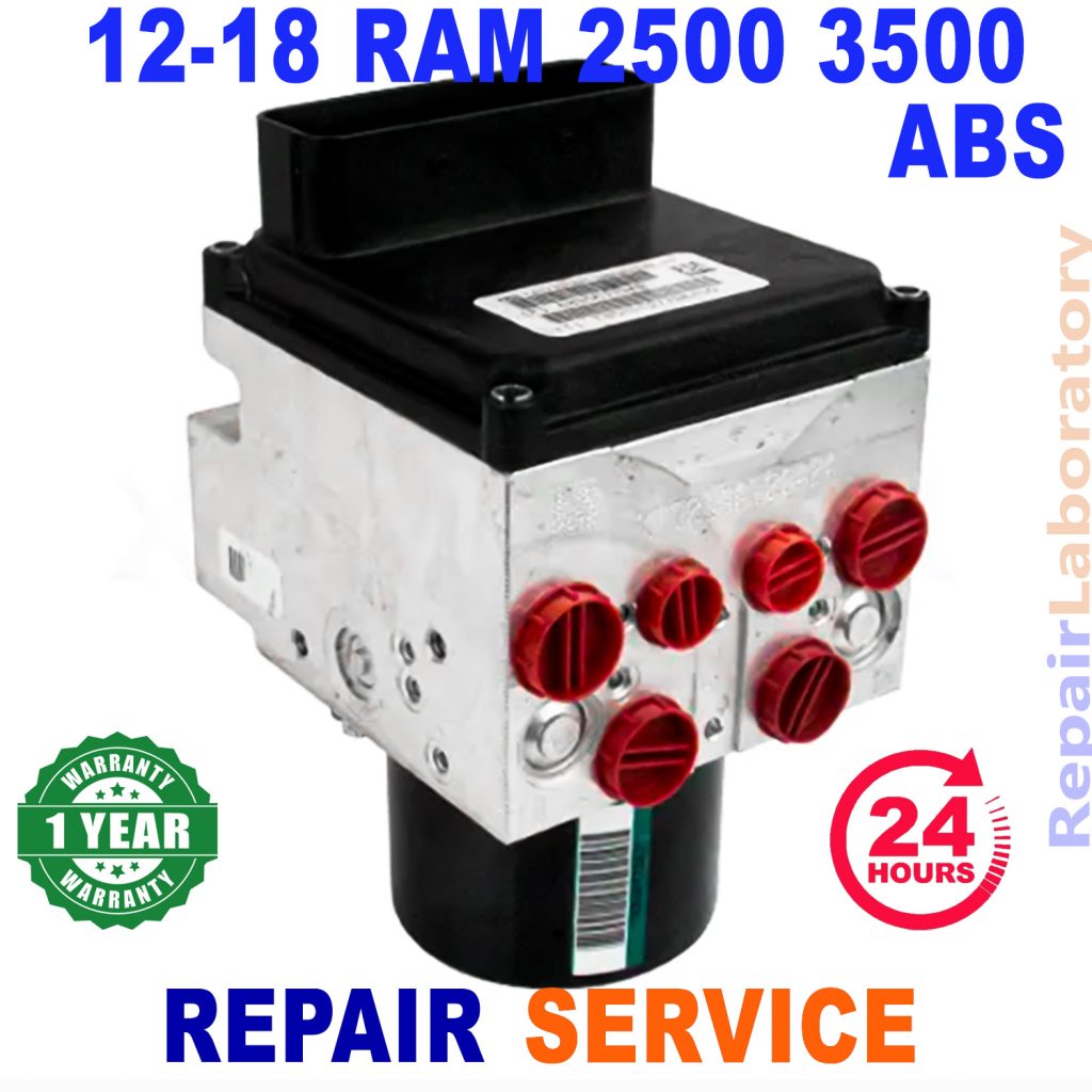 REPAIR SERVICE 2012-2018 Dodge RAM Pickup truck 2500 3500 ABS Pump ...